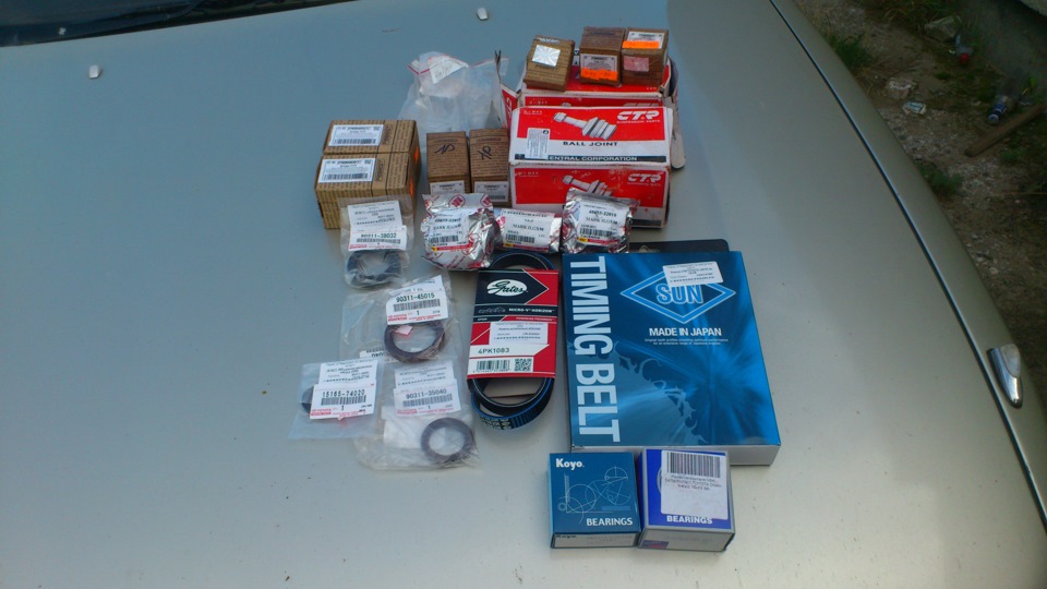 Ходовка транзита — Toyota Mark II (90), 2 л, 1993 года | плановое ТО ...