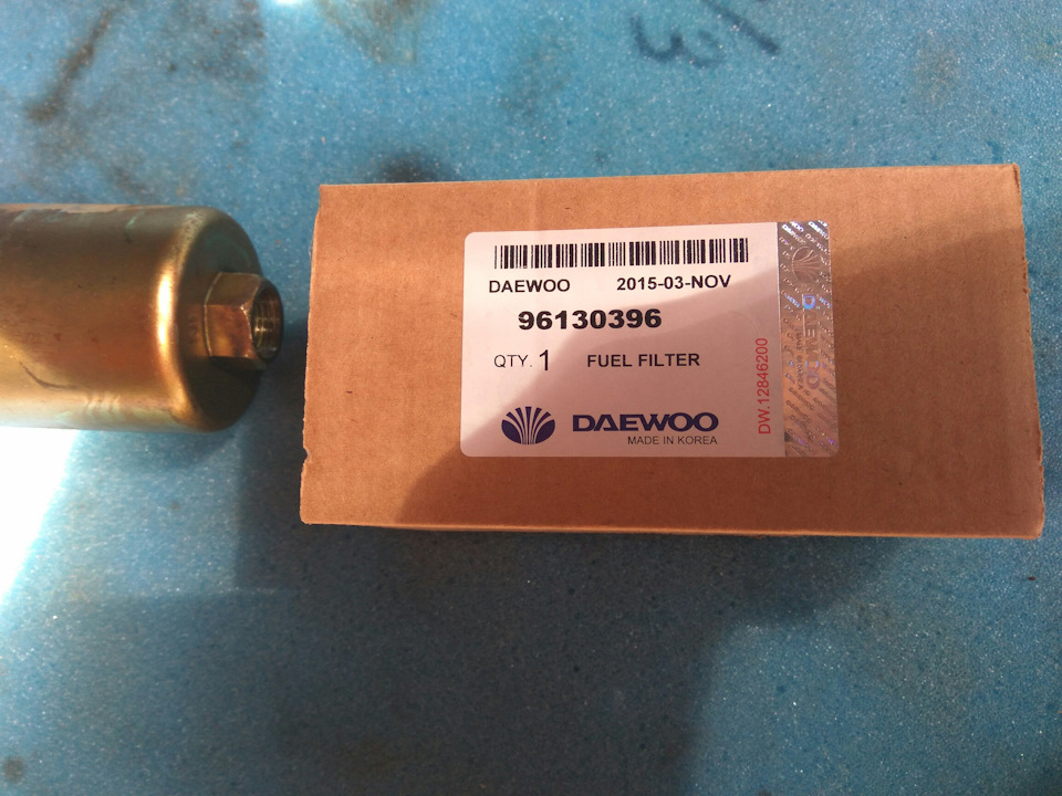96130396 Фильтр топливный GM | Запчасти на DRIVE2