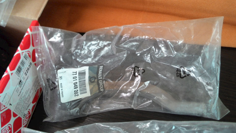 7701049282 Наконечник рулевой тяги лев RENAULT | Запчасти на DRIVE2