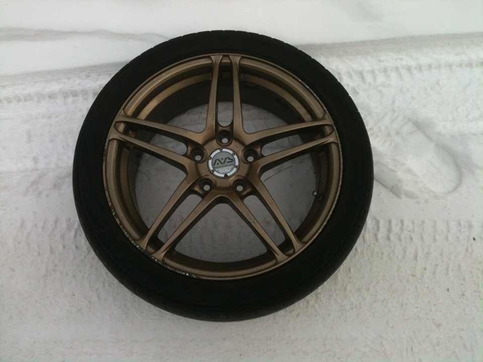 AVS MODEL 5 — Toyota Chaser (100), 2 л, 1998 года | колёсные диски | DRIVE2