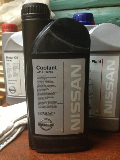 KE90299935 АНТИФРИЗ NISSAN 1L 40С ЗЕЛНЫЙ (EU) NISSAN INFINITI ...