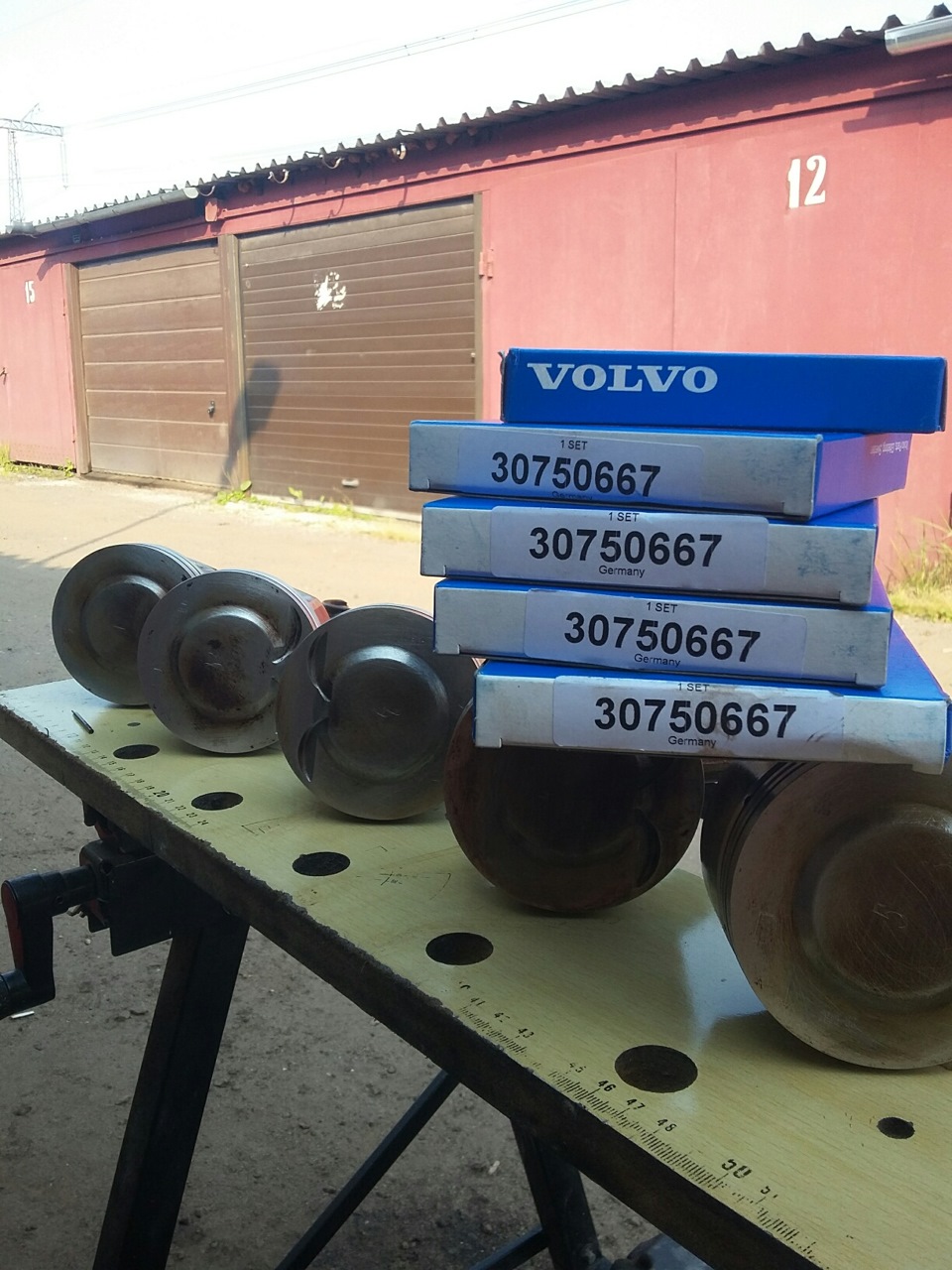 30750667 ПОРШЕНЬ КОМПЛЕКТ 0,4 B5244/PISTON RING KIT Volvo | Запчасти на ...