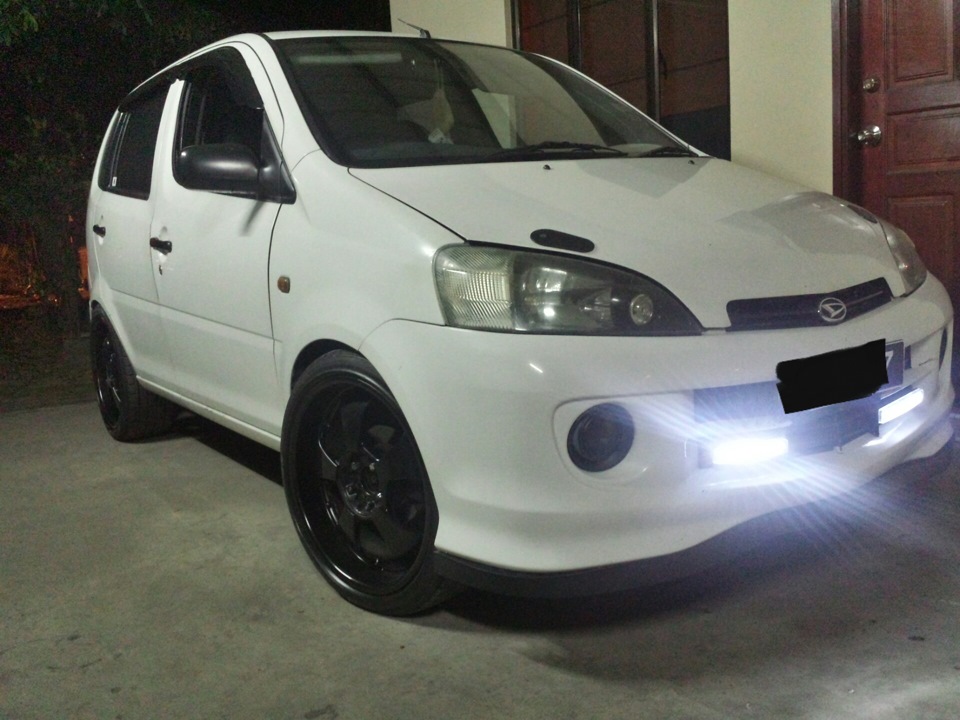18''x8jj fabulous profound installed — Daihatsu Yrv, 1,3 л, 2003 года ...