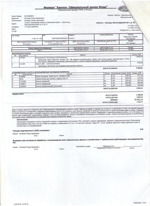 1708877 Фильтр воздушный Ford | Запчасти на DRIVE2