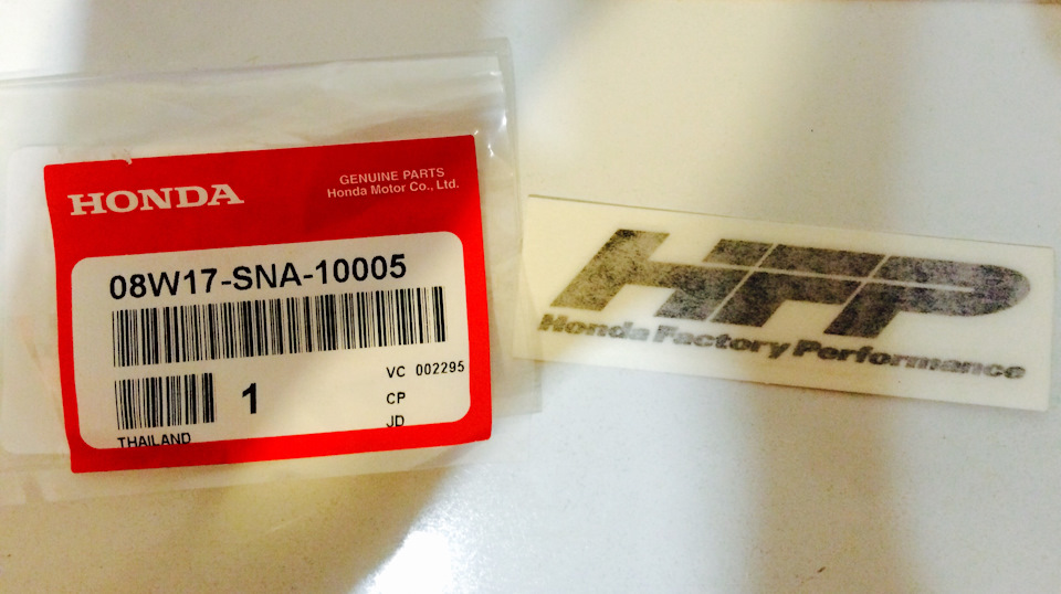 08W17SNA10005 Hfp sticker Honda | Запчасти на DRIVE2