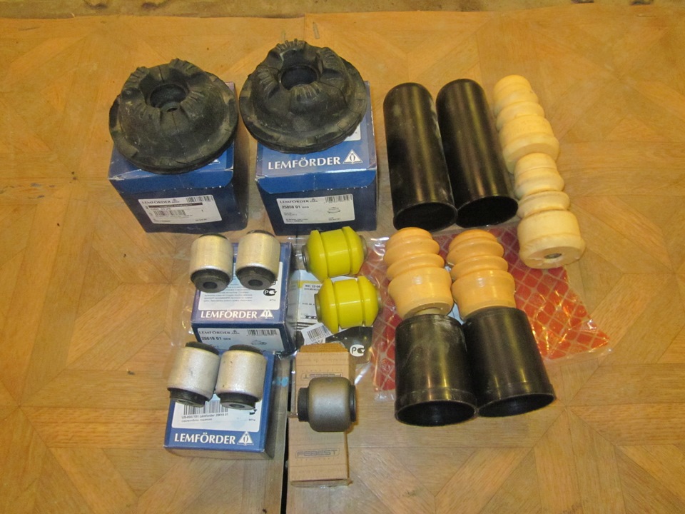 Подгатовка к ремонту подвески. — Audi A4 (B6), 1,8 л, 2003 года ...