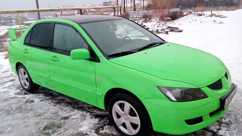 Mitsubishi Lancer IX 1.6 бензиновый 2005 | Green на DRIVE2