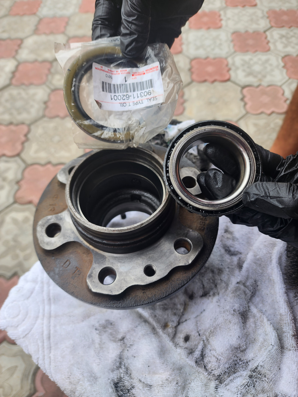 9031162001 САЛЬНИК НАРУЖНЫЙ ПОЛУОСИ ЗАДНЕГО МОСТА 62X85X8X10. TOYOTA ...