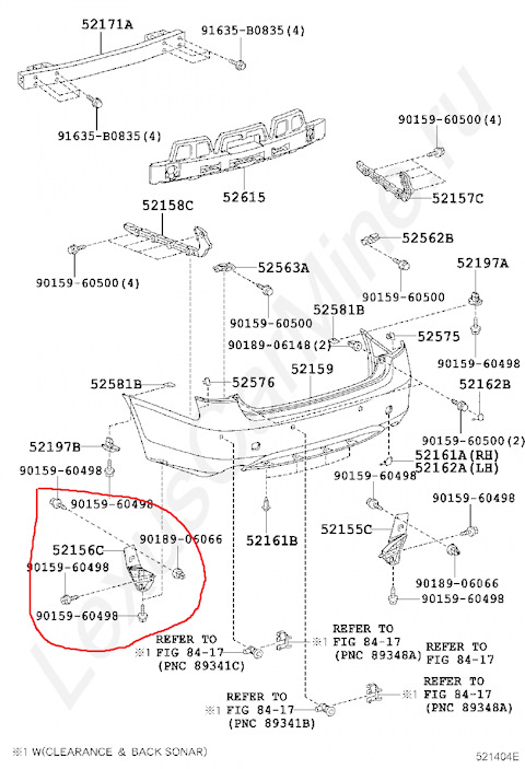 9018906066 Крепеж TOYOTA LEXUS | Запчасти на DRIVE2