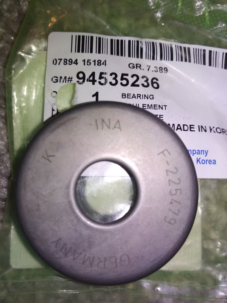 94535236 Подшипник опорный амортизатора переднего GM | Запчасти на DRIVE2