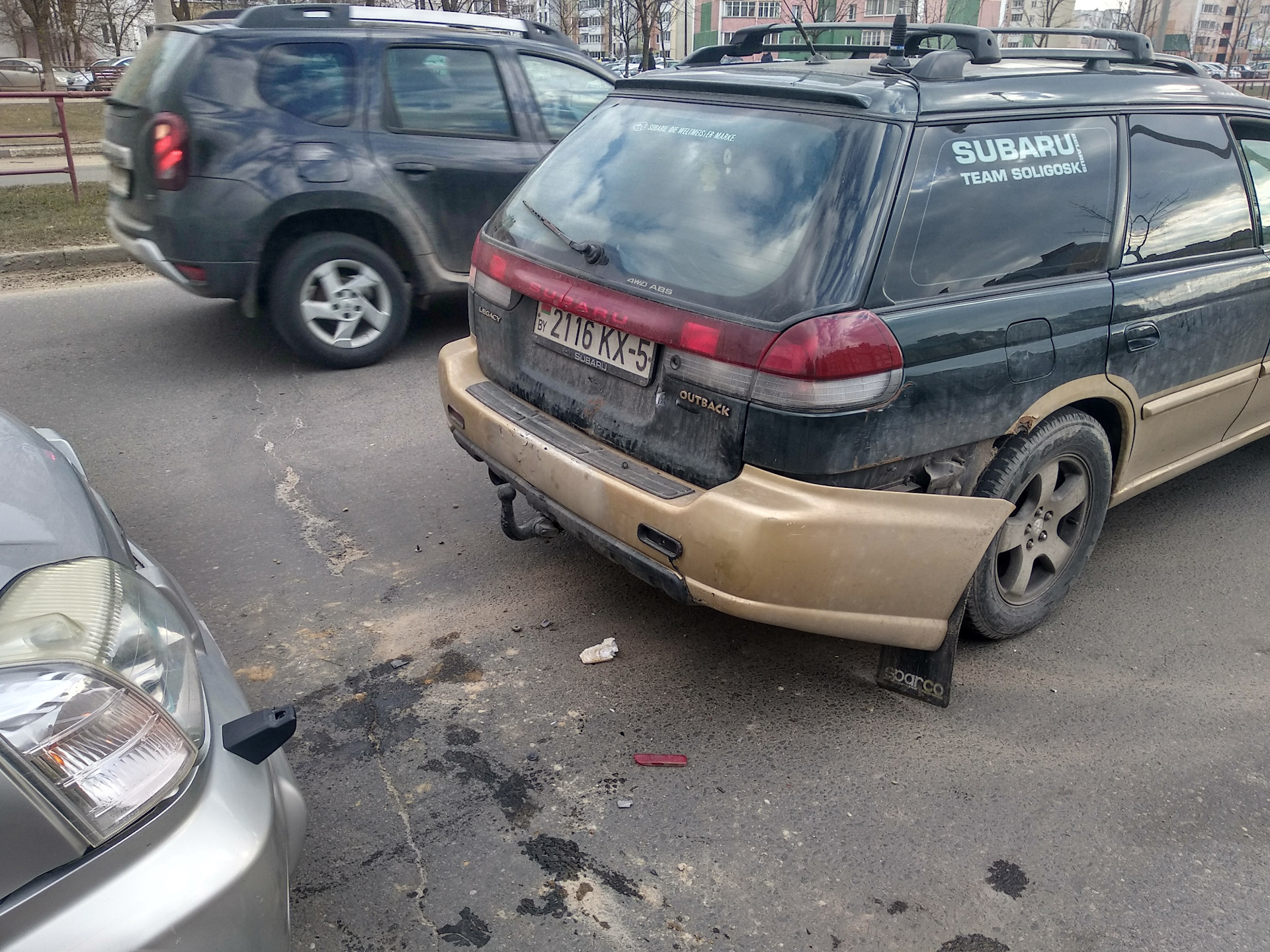 Разеватый — Subaru Legacy Outback (BD/BG), 2,5 л, 1998 года | ДТП | DRIVE2
