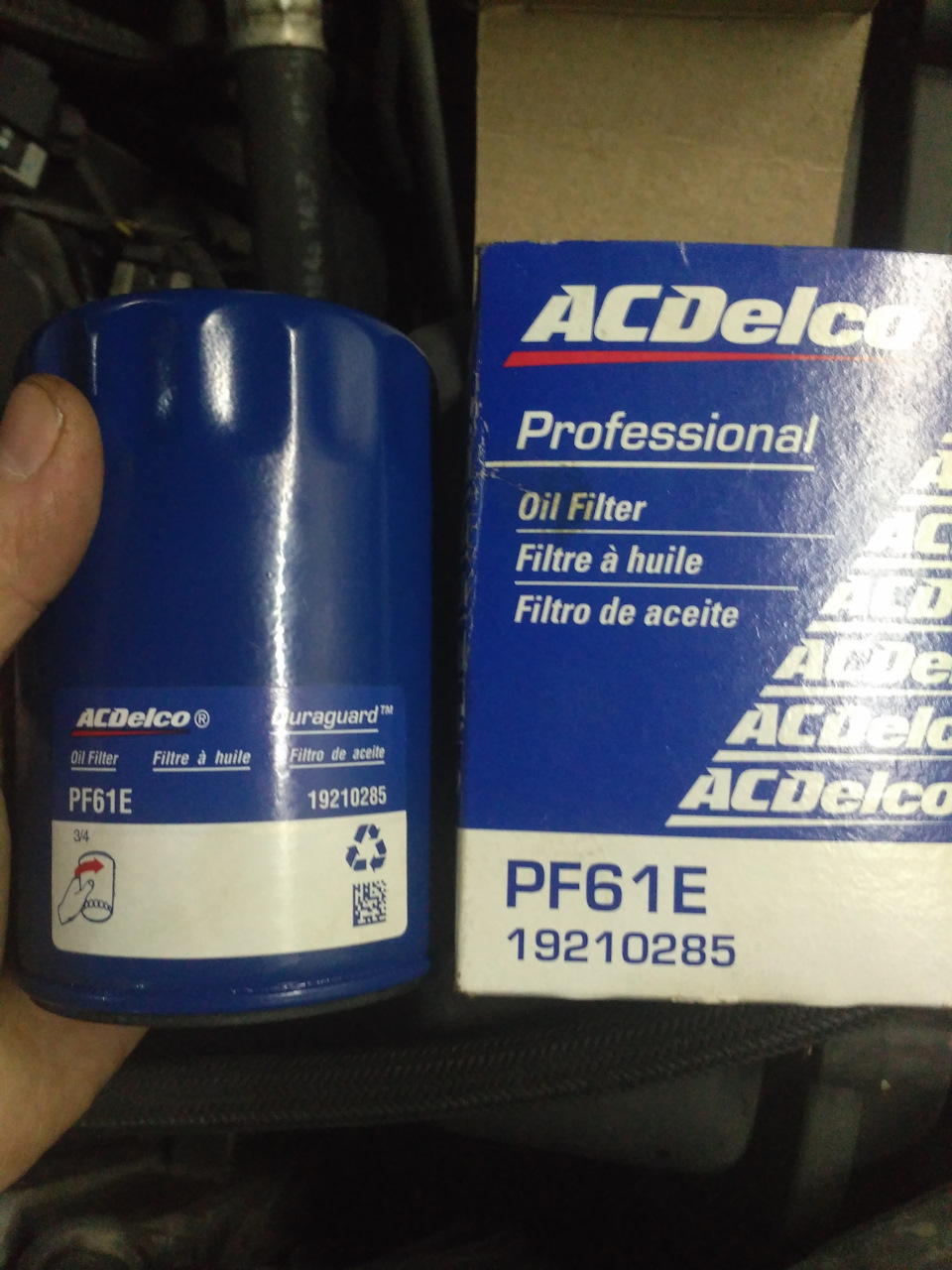 19210285 МАСЛЯНЫЙ ФИЛЬТР ДВИГАТЕЛЯ GM | Запчасти на DRIVE2