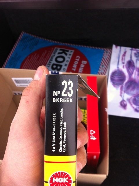 BKR5EK Свеча зажигания 4483 NGK | Запчасти на DRIVE2