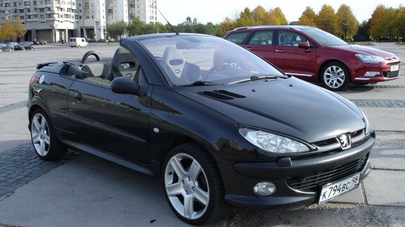 Peugeot 206 CC 1.6 бензиновый 2002 | RC-Line на DRIVE2