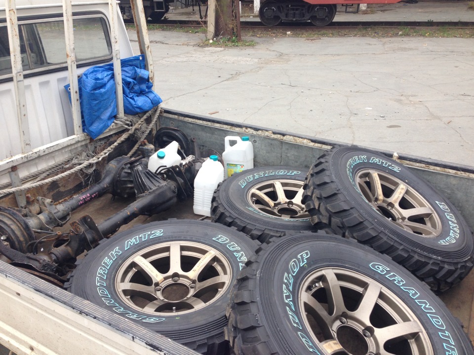 Пары, Мосты, Колеса, Проставки, Отбойники — Suzuki Jimny (1G), 0,7 л ...