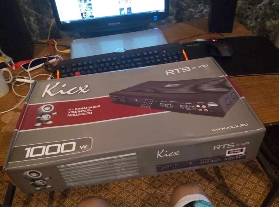 Установка фронта Ural as-d165 armada и усилителя Kicx RTS 4.100 (начало) — Opel Astra H, 1,8 л ...