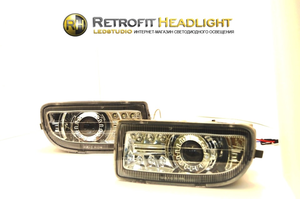 Биксеноновые противотуманные фары TOYOTA LANDCRUISER 100 (98-) — Ledstudio на DRIVE2
