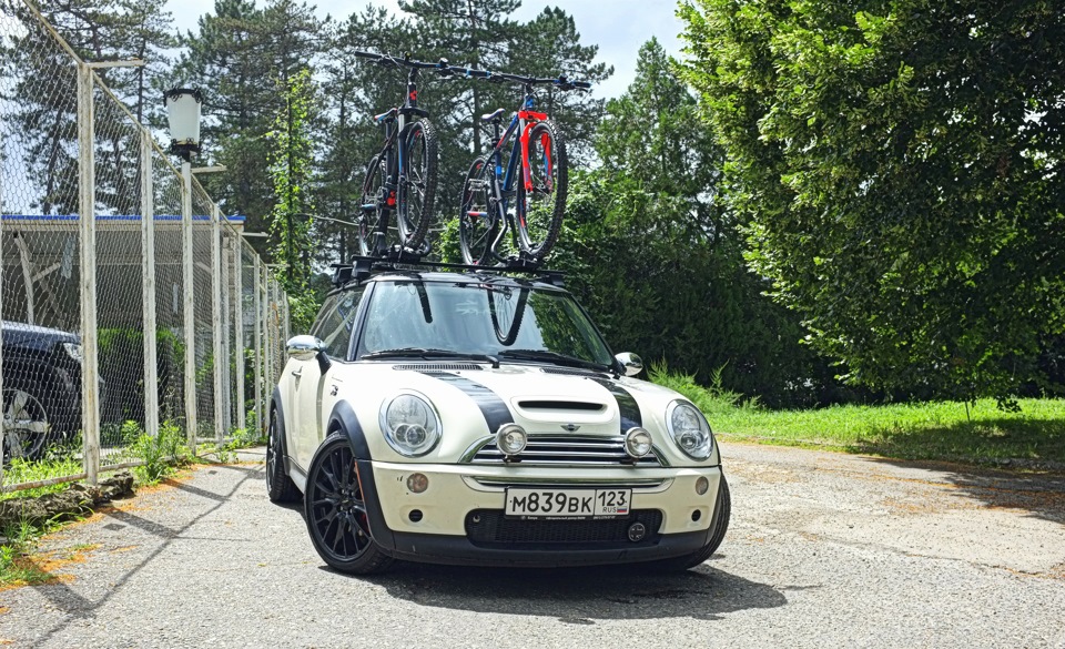THULE для MINI — MINI Cooper S Mk I, 1,6 л, 2004 года | аксессуары | DRIVE2