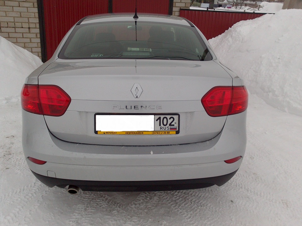 Xzibit — Renault Fluence, 1,6 л, 2012 года | фотография | DRIVE2