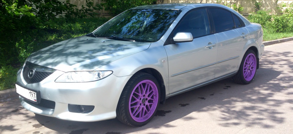 Purple! — Mazda 6 (1G) GG, 1,8 л, 2005 года | тюнинг | DRIVE2