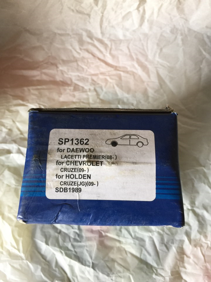 SP1362 Тормозные колодки SANGSIN | Запчасти на DRIVE2