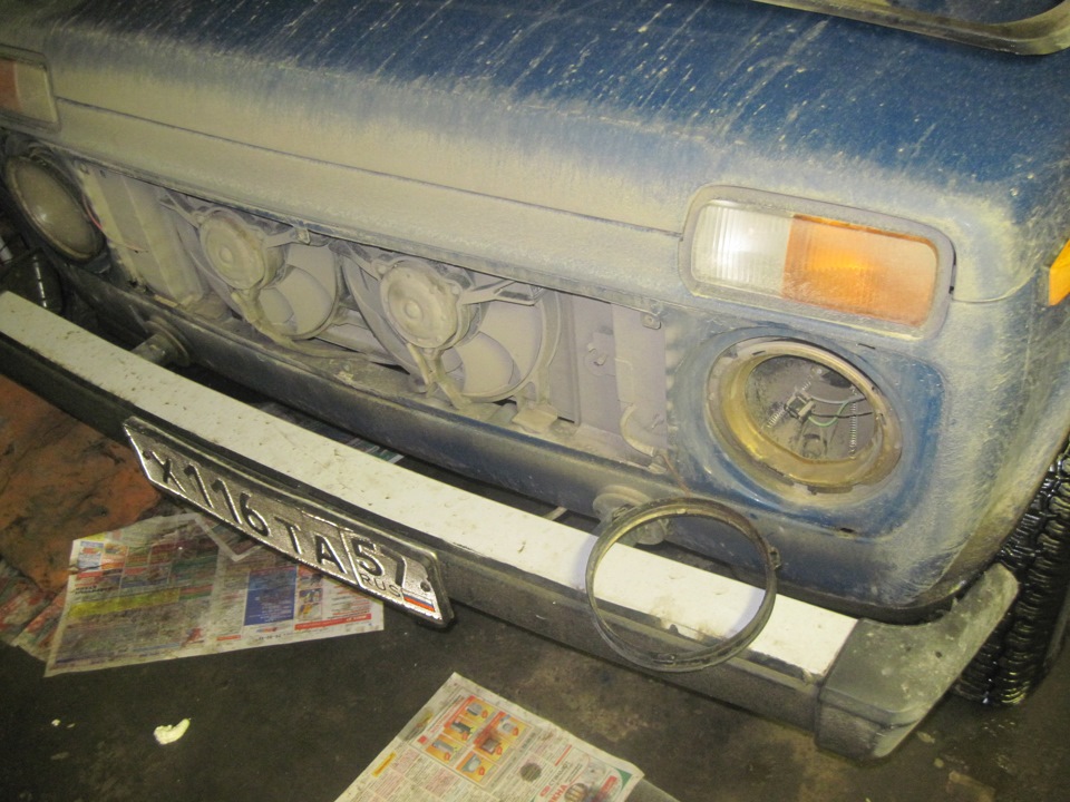 лампы Осрам-не срам) — Lada 4x4 3D, 1,7 л, 2010 года | аксессуары | DRIVE2