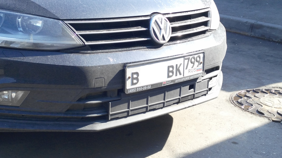 зимняя накладка на решетку радиатора джетта — Volkswagen Passat B7, 1,8 ...