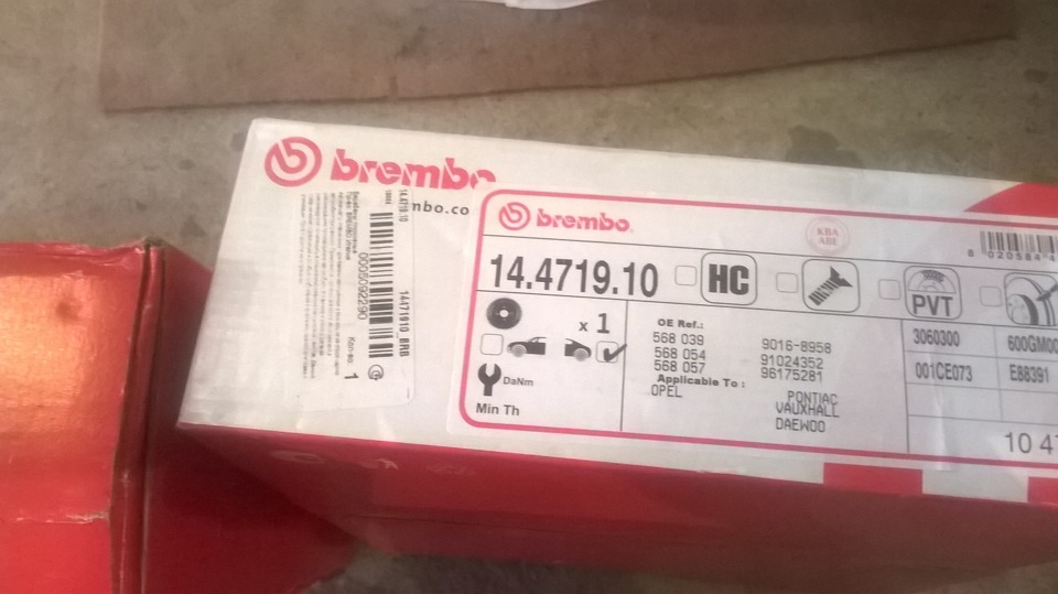 96175281 Барабан тормозной GM | Запчасти на DRIVE2