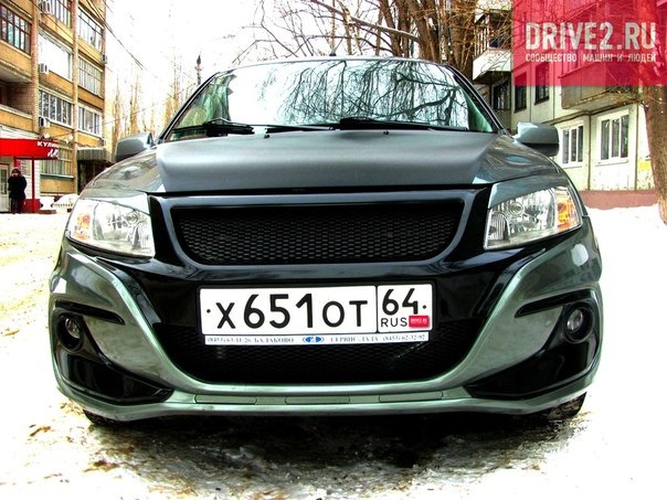 Новый бампер " Razor" — Lada Гранта (1G), 1,6 л, 2013 года | тюнинг ...