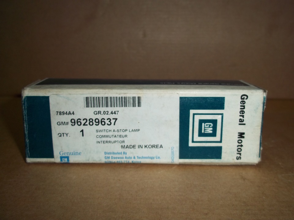 SWITCH STOP LAMP — Daewoo Nubira II, 2 л, 2001 года | фотография | DRIVE2