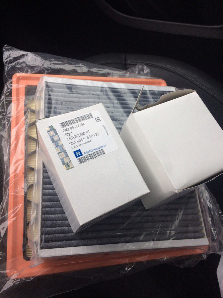 95517794 Элемент масляного фильтра двигателя GM | Запчасти на DRIVE2