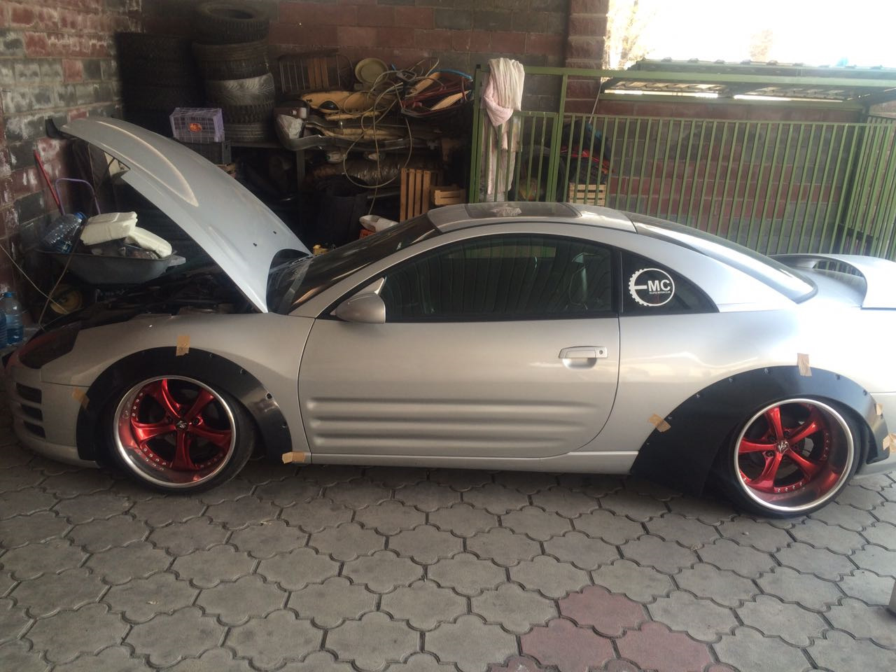 Новая оптика и расширение от Clinched — Mitsubishi Eclipse (3G), 2,4 л ...