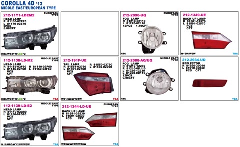 812100D110 ФАРА ПРОТИВОТУМАННАЯ ЛЕВ+ПРАВ КОМПЛЕКТ+РЕШЕТКИ С НЕОН ХОД ...