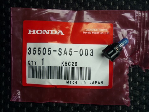 35505SA5003 Лампочка панели приборов Honda | Запчасти на DRIVE2