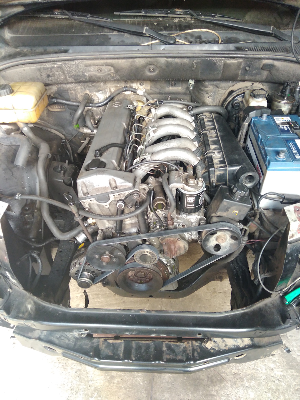 Свап OM603 на Актион Спорт или замена родного двигателя Санг Енг D2.0DT ...