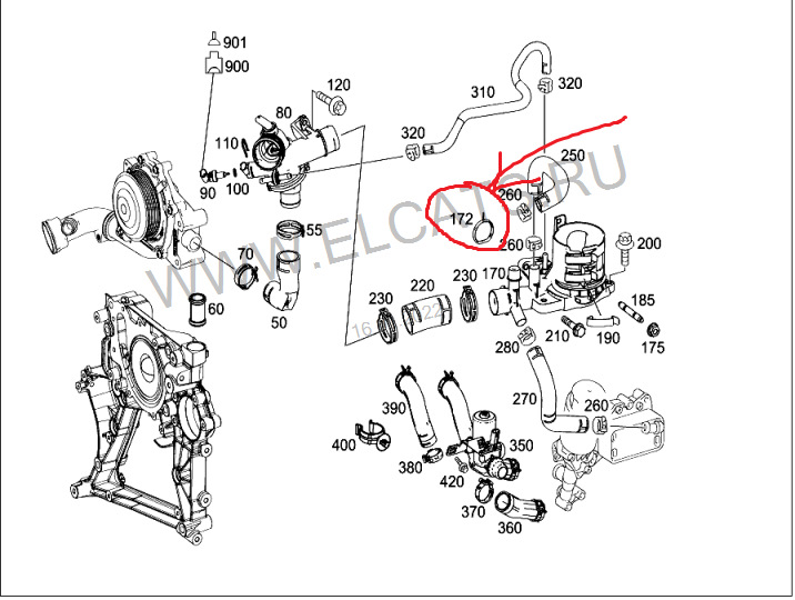 OM651 все прокладки для чистки впускного и замены теплообменника ...