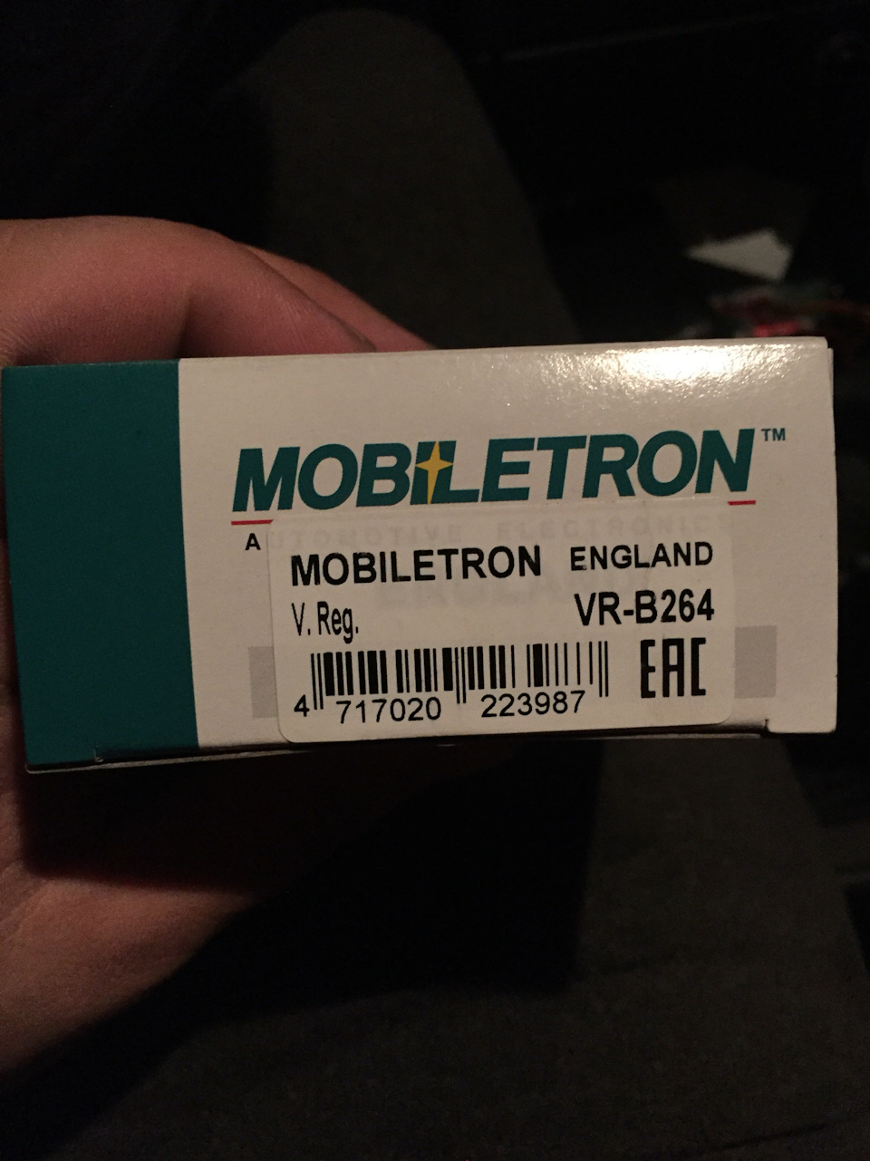 VRB264 Регулятор генератора MOBILETRON | Запчасти на DRIVE2