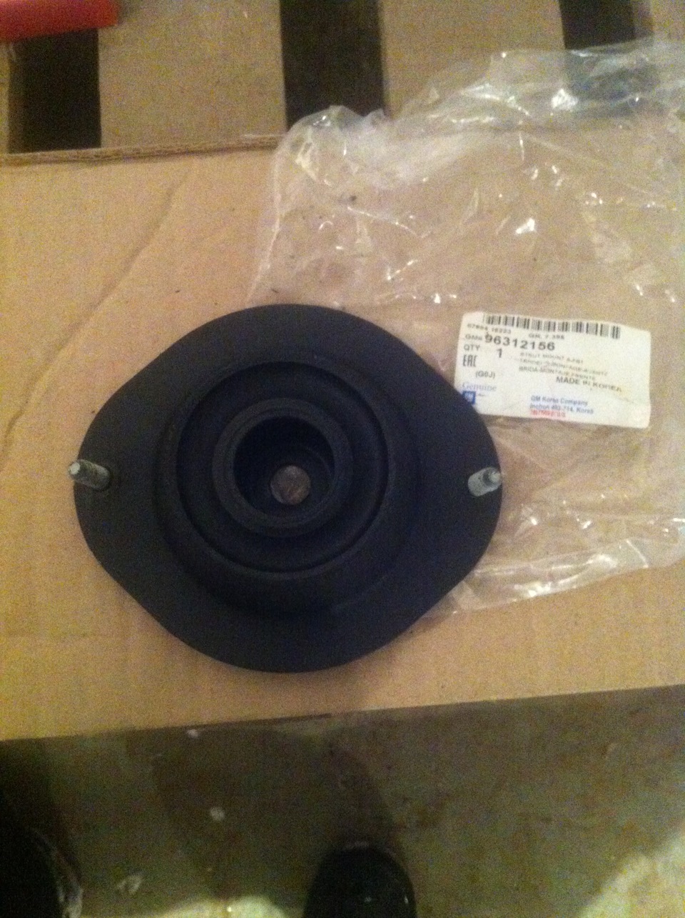 96312156 Опора амортизатора GM | Запчасти на DRIVE2