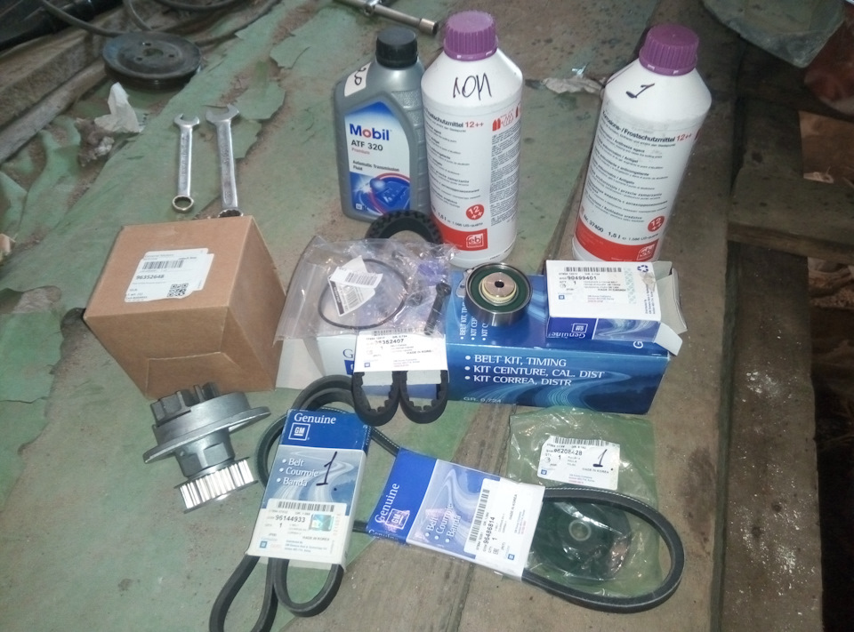 96208428 Ролик натяжной GM | Запчасти на DRIVE2