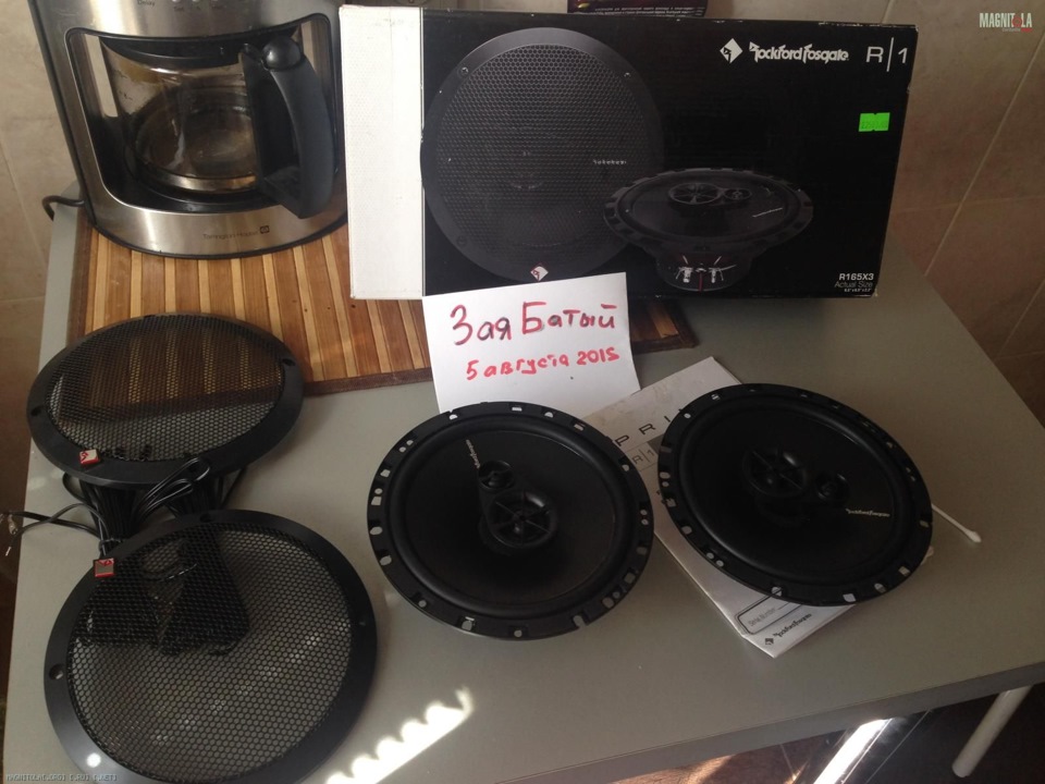  3 Rockford Fosgate R165X3 Mazda 6 1G GG 2 