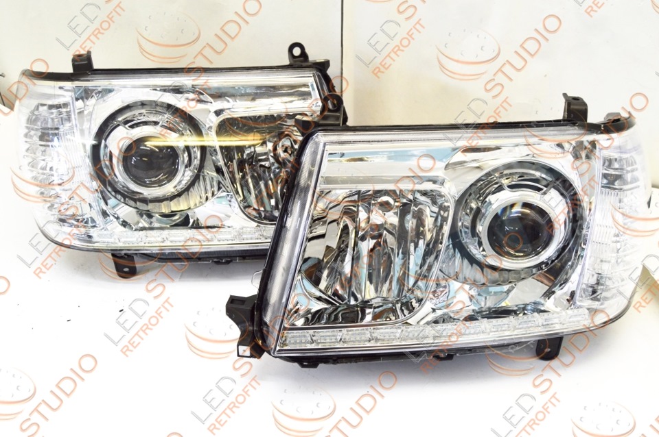 BiLed фарыToyota Land Cruiser 100 06- — Ledstudio на DRIVE2