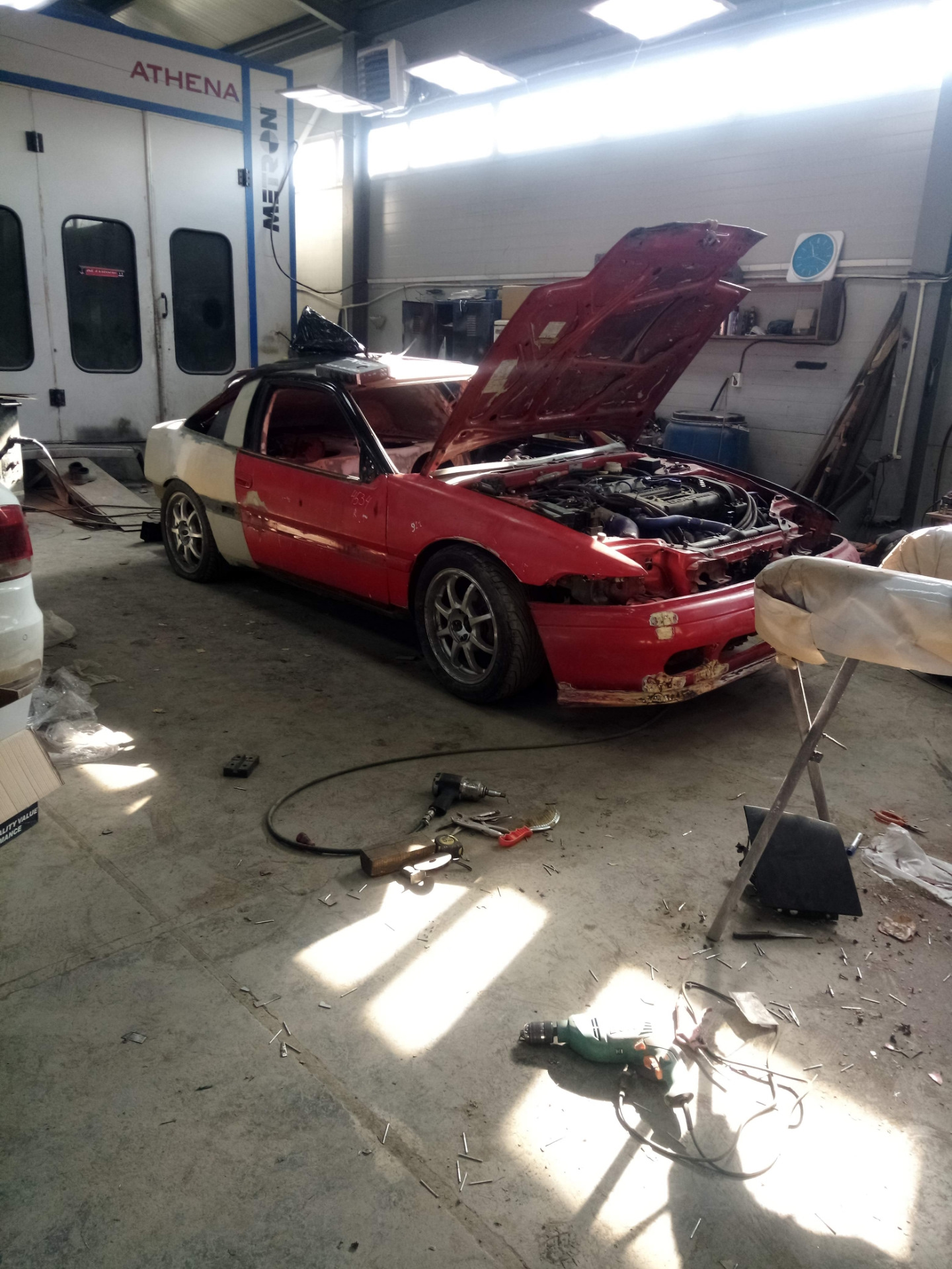 39. Фото с сервиса — Mitsubishi Eclipse (1G), 2 л, 1993 года | кузовной ...