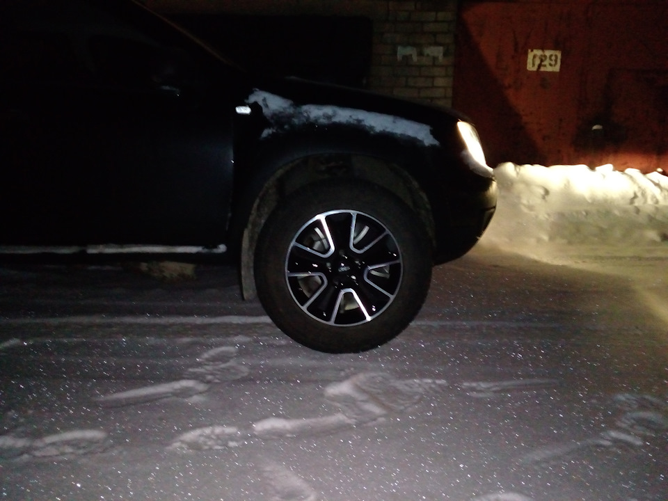 колесные диски — Renault Duster (1G), 1,6 л, 2017 года | колёсные диски ...