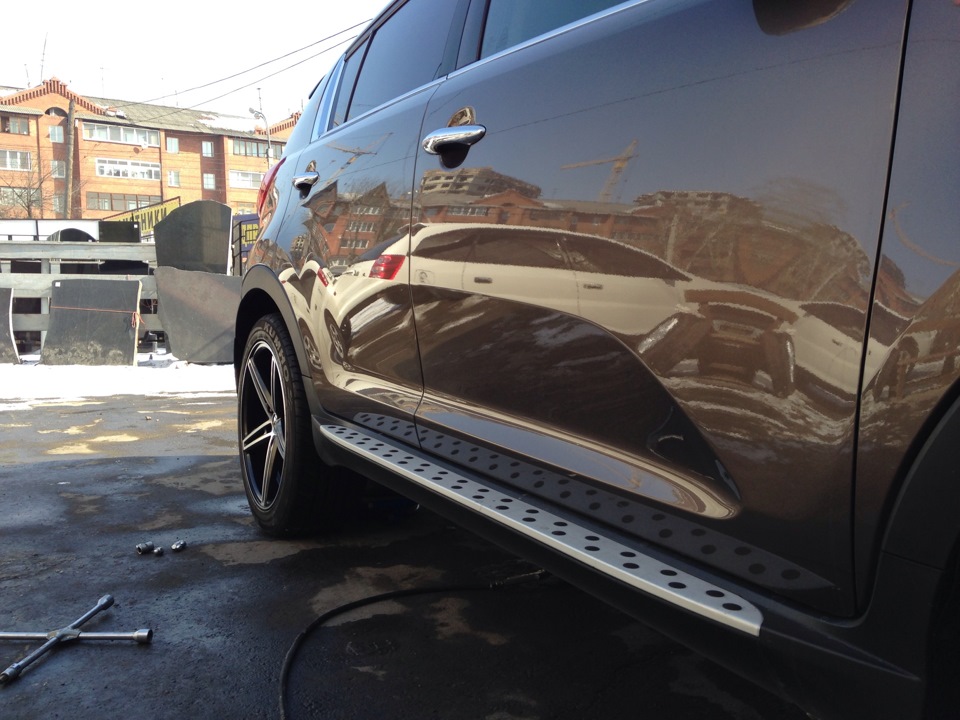 Тизер Vossen CV5 — KIA Sportage (3G), 2 л, 2013 года | колёсные диски ...