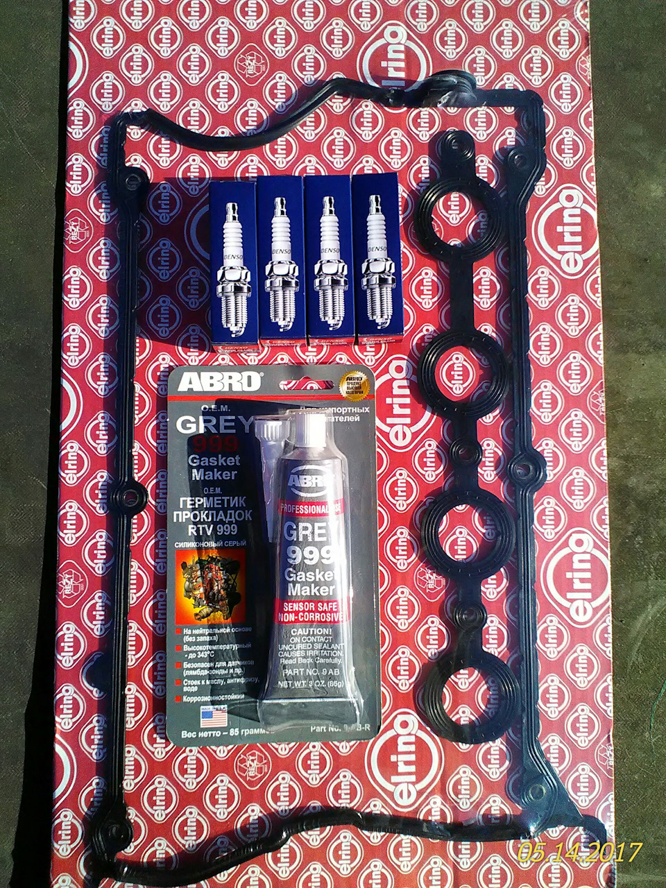 Замена прокладки клапанной крышки и свечей — Volkswagen Passat B5, 1,8 ...