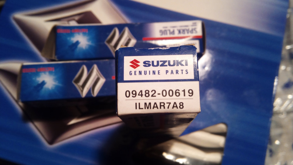 "Оригинальные" китайские свечи — Suzuki Every (DA17), 0,7 л, 2015 года ...