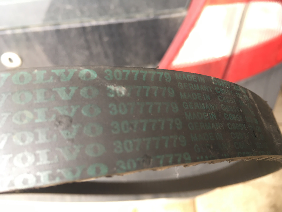 30777779 РЕМЕНЬ ГРМ ЧЗ 132 Volvo | Запчасти на DRIVE2