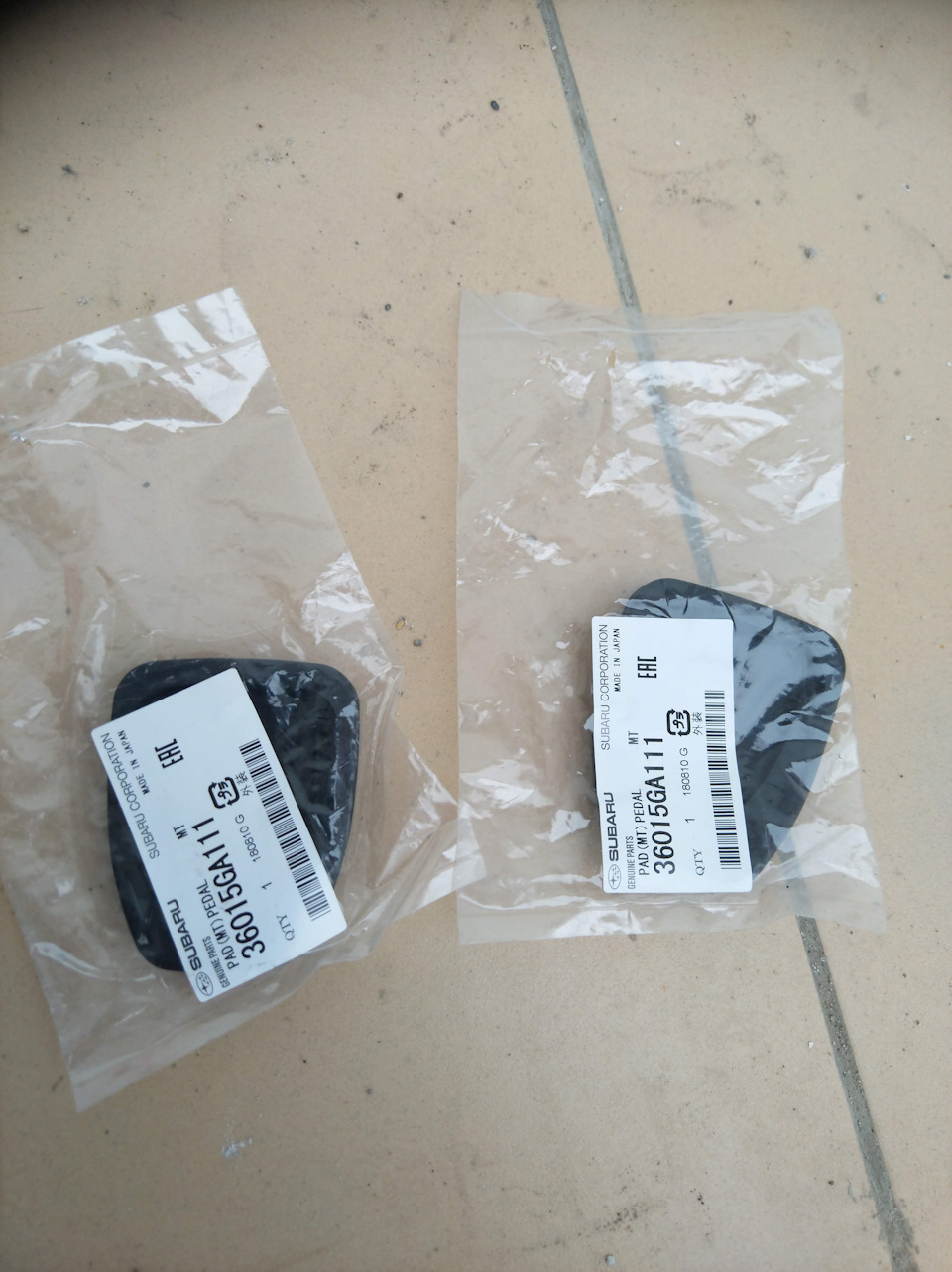36015GA111 Накладка на педаль сцепления SUBARU | Запчасти на DRIVE2