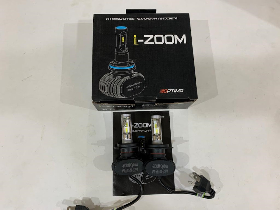 Светодиодные лампы Optima LED i-ZOOM H4 White 5000K 9-32V — Adaptercar ...