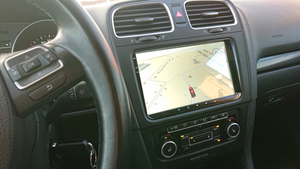 Голова на Android — Volkswagen Golf Mk6, 1,4 л, 2012 года | аксессуары ...